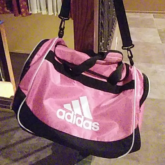 adidas | Bags | Pink Adidas Duffle Bag | Poshmark